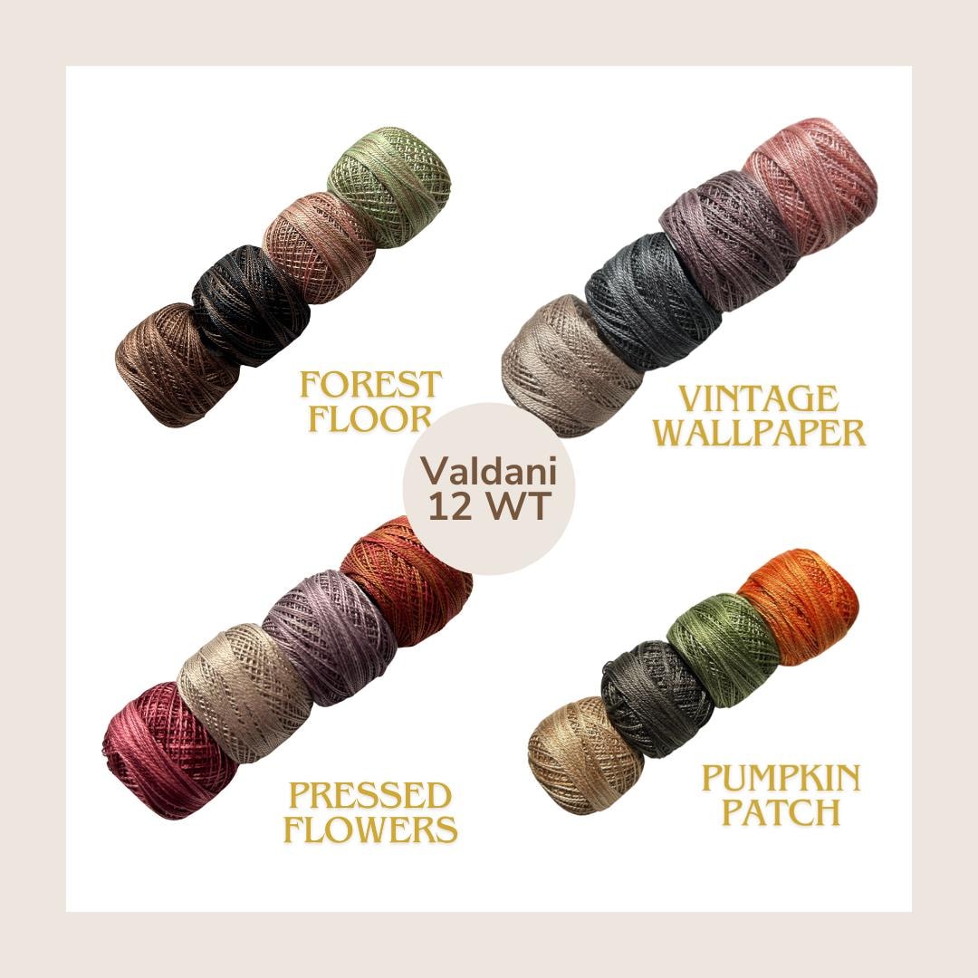 SALE Valdani Embroidery Thread Perle Cotton Size 12 Perfect for ...