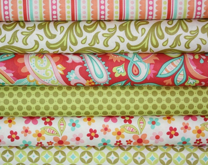Sweet Nothings Fabric by Zoe Pearn for Riley Blake Designs- Green 1/2 ...