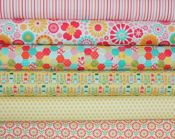 So Happy Together Quilt or Craft Fabric Bundle by Riley Blake Designs ...