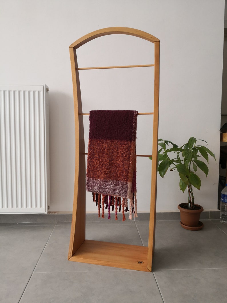 Solid Wood Valet Stand - Etsy