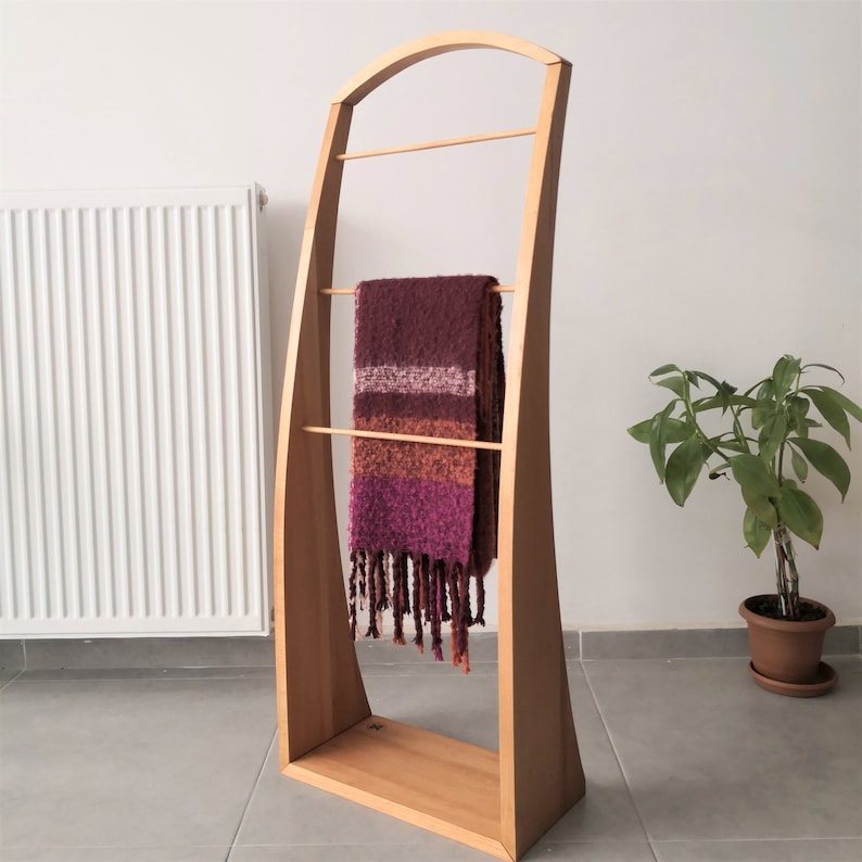 Solid Wood Valet Stand - Etsy