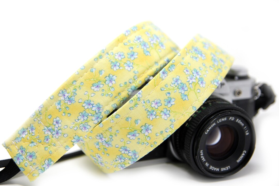 Floral Camera Strap | DSLR Camera Strap | Custom Camera Strap | Sale ...