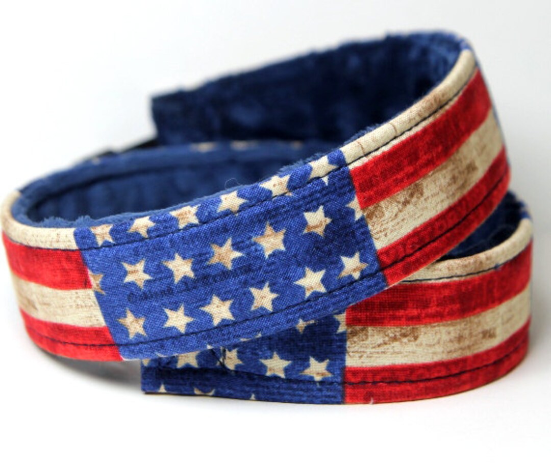 American Flag Camera Strap, US Flag Strap, Canon or Nikon Strap With ...