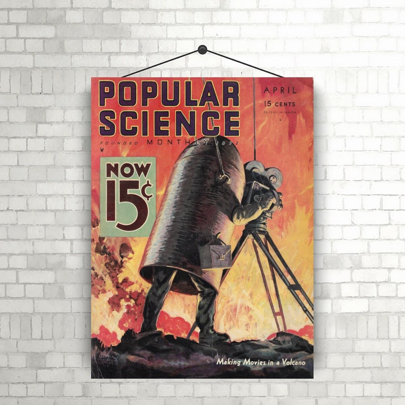 Popular Science Covers - Etsy