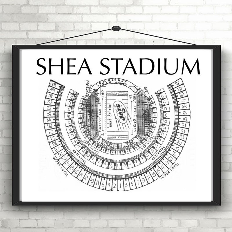 Shea Stadium - Etsy