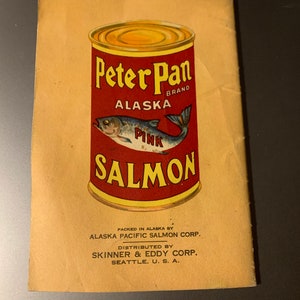 Peter Pan Salmon Book of Recipes, 1920s, Alaska Pacific Salmon, Skinner ...