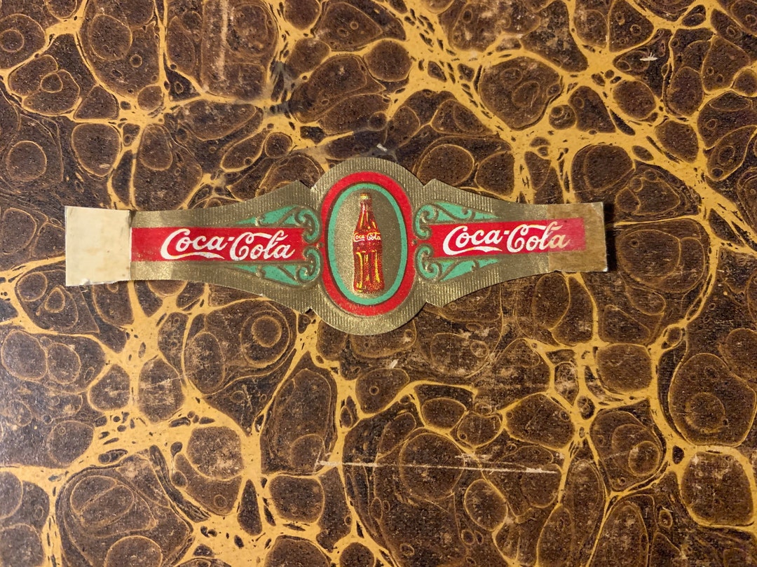 RARE Coca Cola Cigar Band, Early Tobacciana, Coke Cigar Band ...