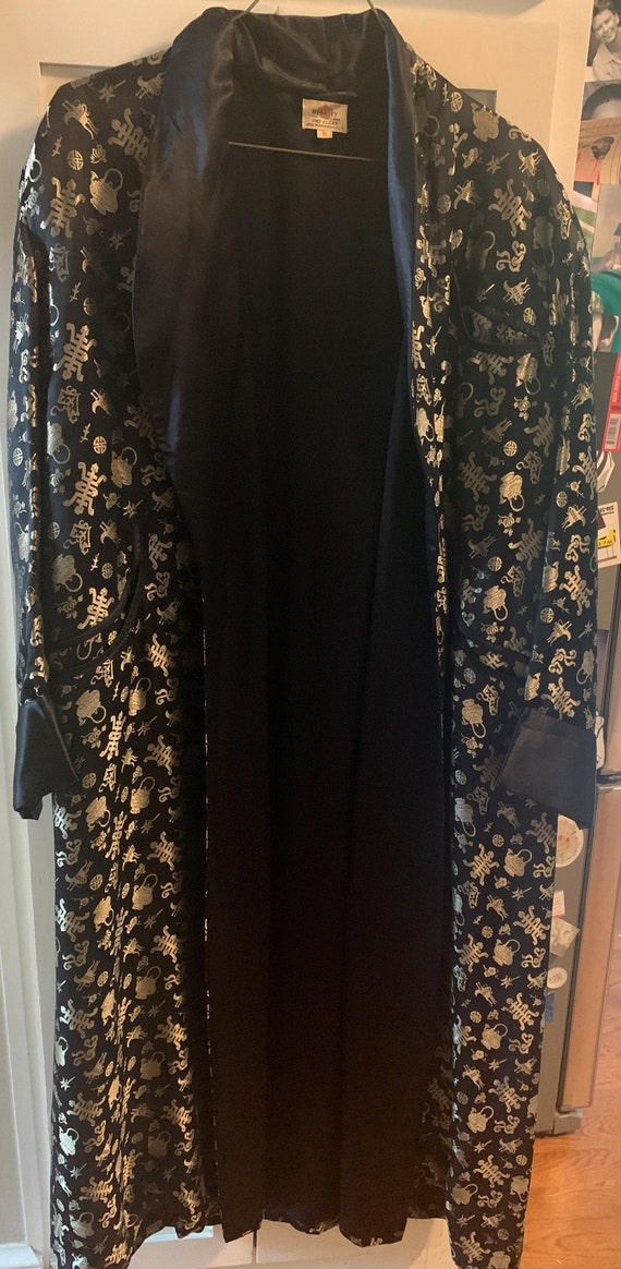 Vintage 1950s smoking robe - Gem