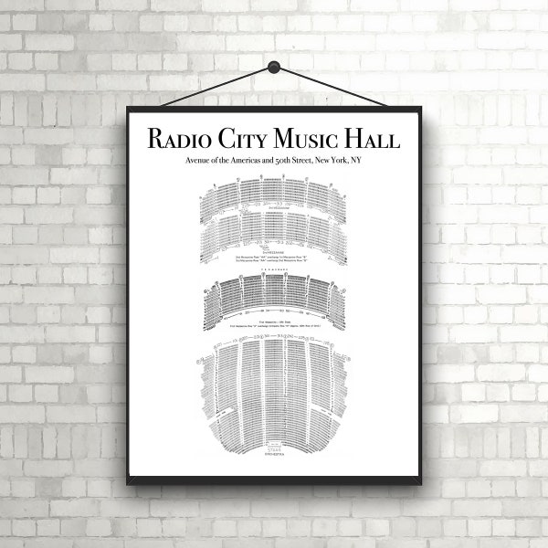 Vintage Rockettes Poster - Etsy