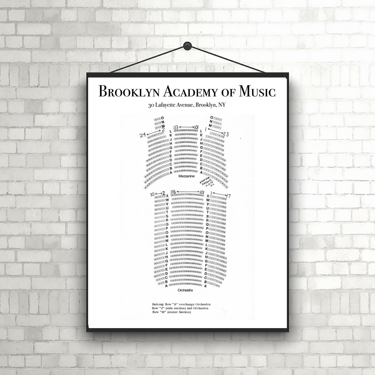 Academy Of Music Seating Arrangement