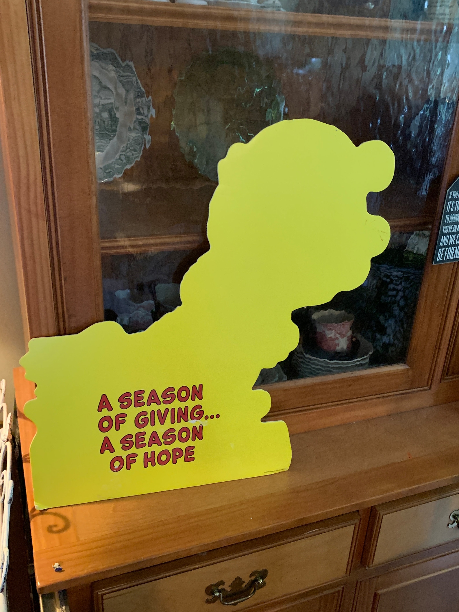 Peanuts Hallmark Store Display Cardboard Cutouts, Snoopy, Charlie Brown ...