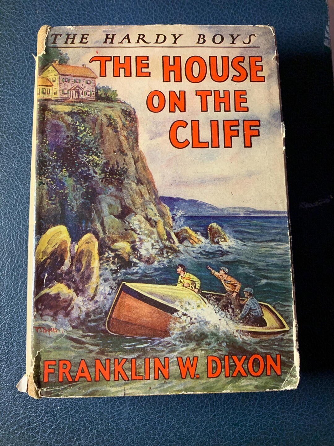 Hardy Boys the House on the Cliff, #2, With Wrap-around Dust Jacket ...