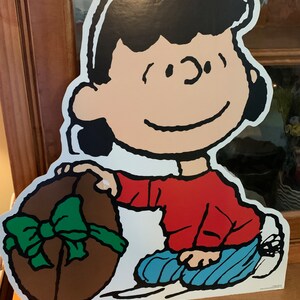 Peanuts Hallmark Store Display Cardboard Cutouts, Snoopy, Charlie Brown ...