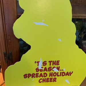 Peanuts Hallmark Store Display Cardboard Cutouts, Snoopy, Charlie Brown ...