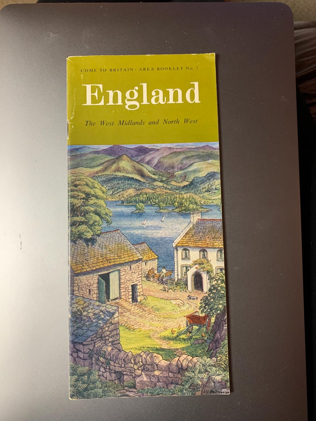 England Brochure, the West Midlands and North West, 1950s Travel ...