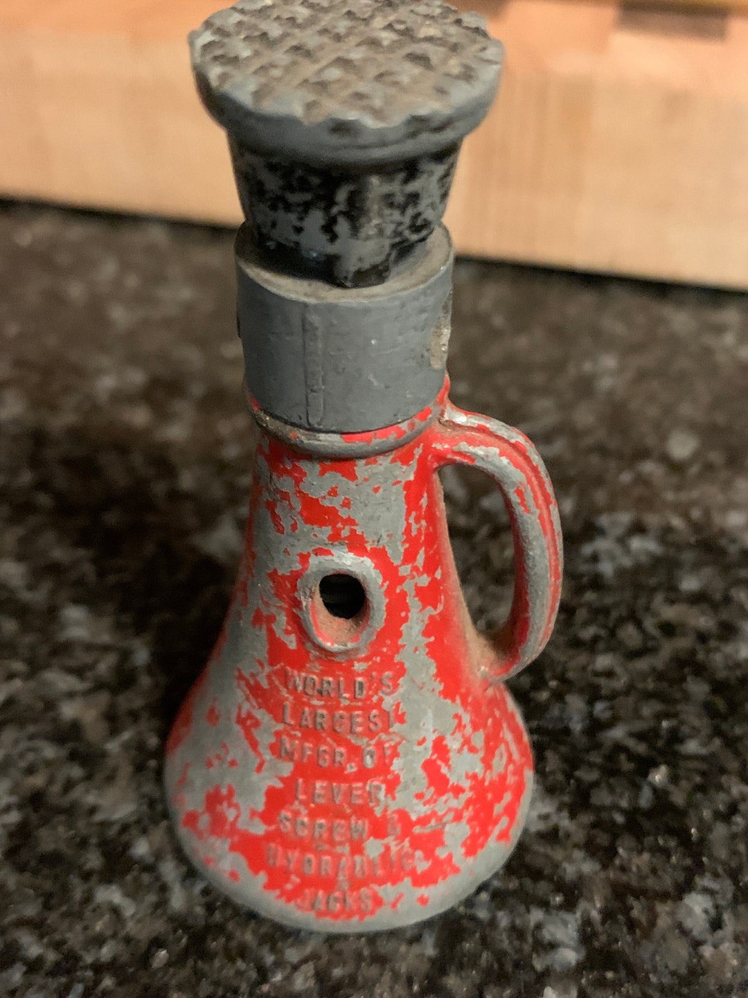 Simplex Jack Sample Toy, Hydraulic Jack, Salesman's Sample, Miniature ...