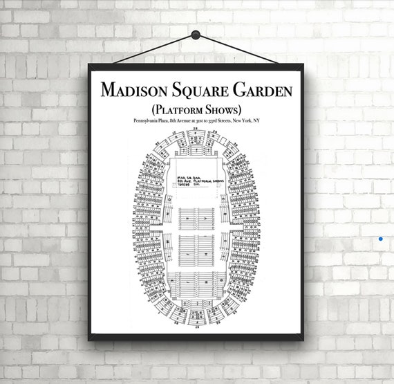 Plano De Asientos Del Teatro Madison Square Garden Por Qué Los