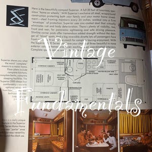 Superior Motorhome Brochures, Superior 2000 Series 20 Ft. & Superior ...