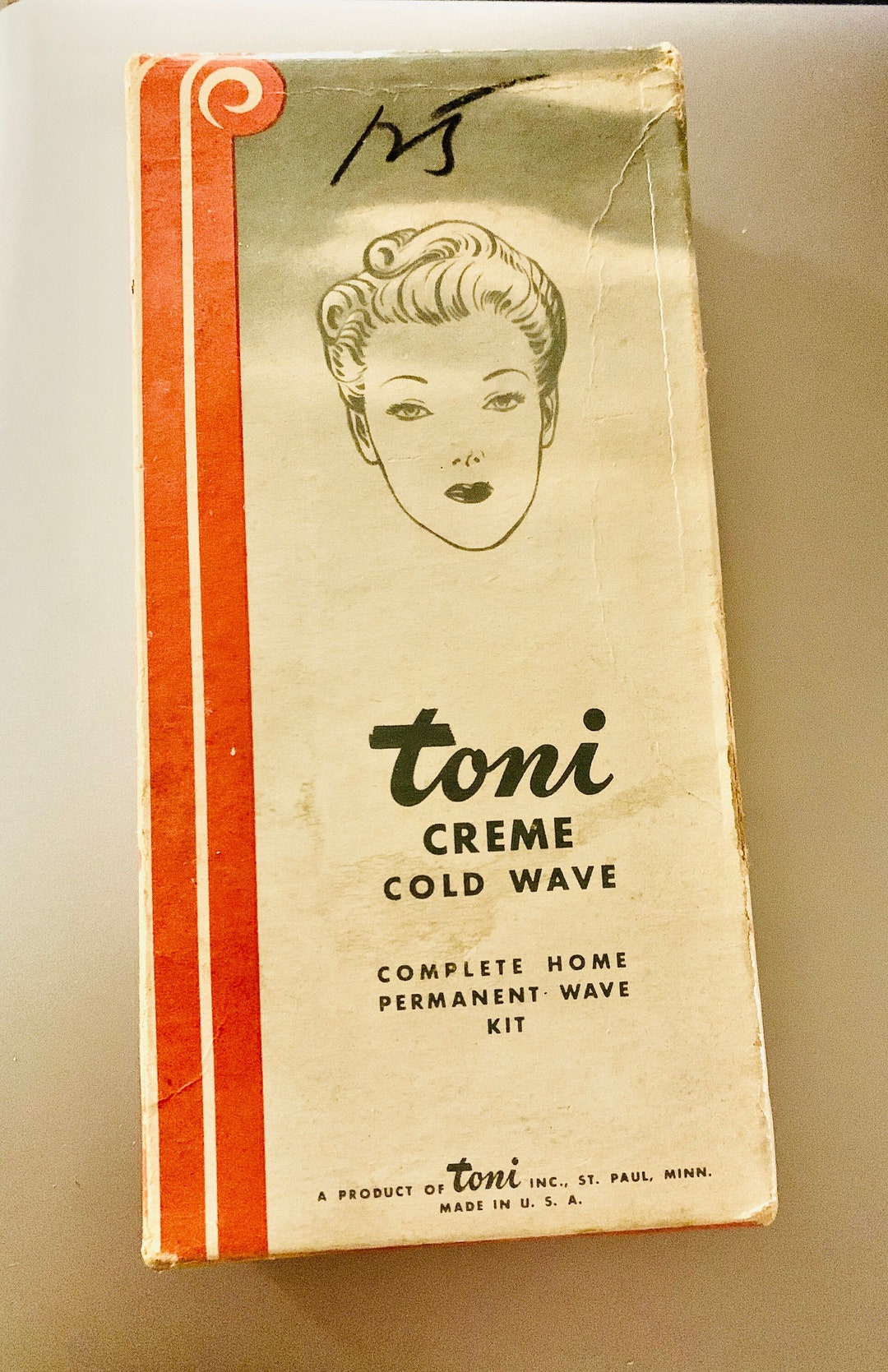 Vintage Permanent, Toni Creme Cold Wave Kit, 1940s, Hairstyling - Etsy