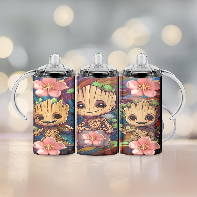 Groot Sippy Cup - Etsy