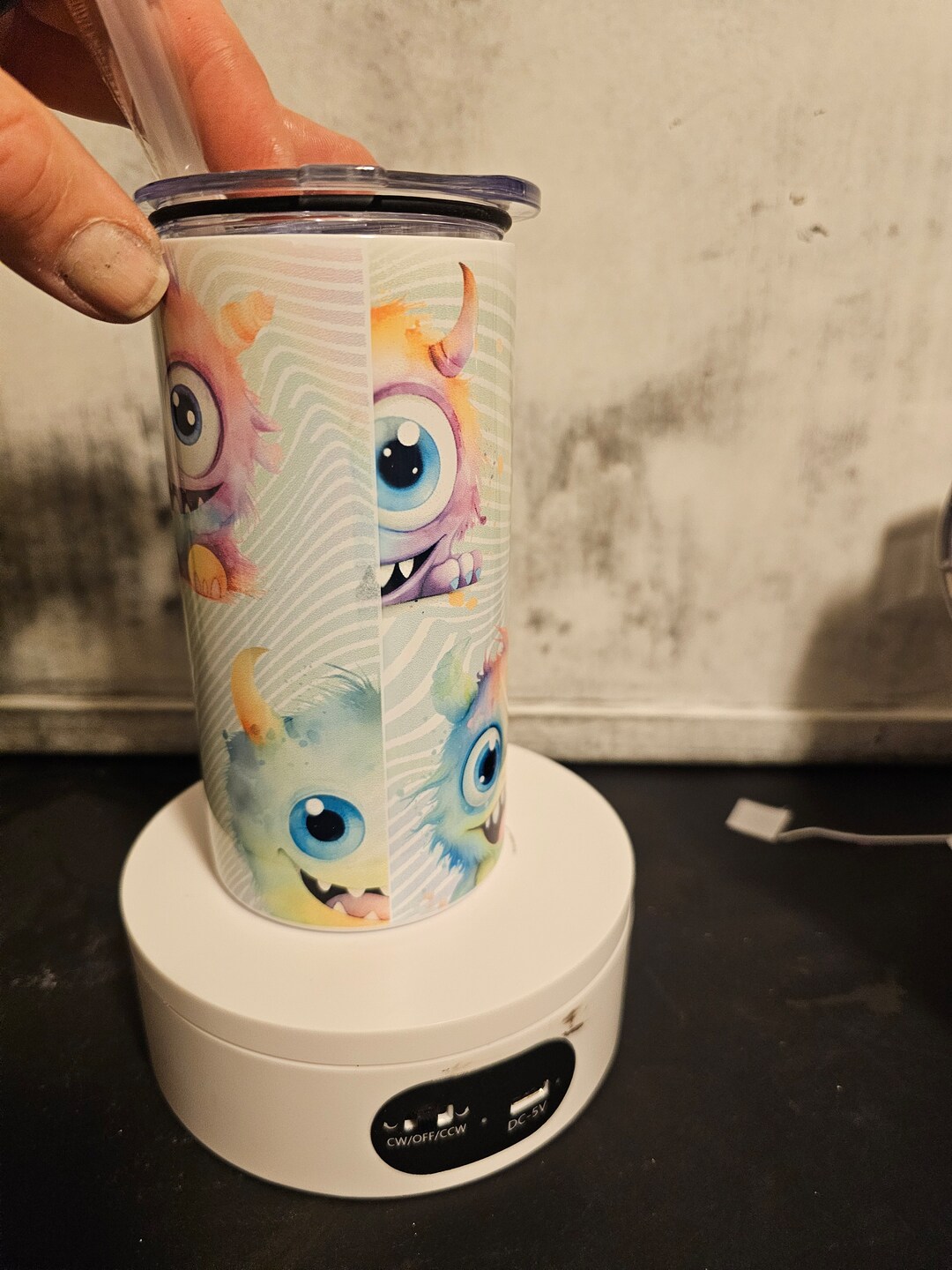 Little Monster Sippy Cup - Etsy