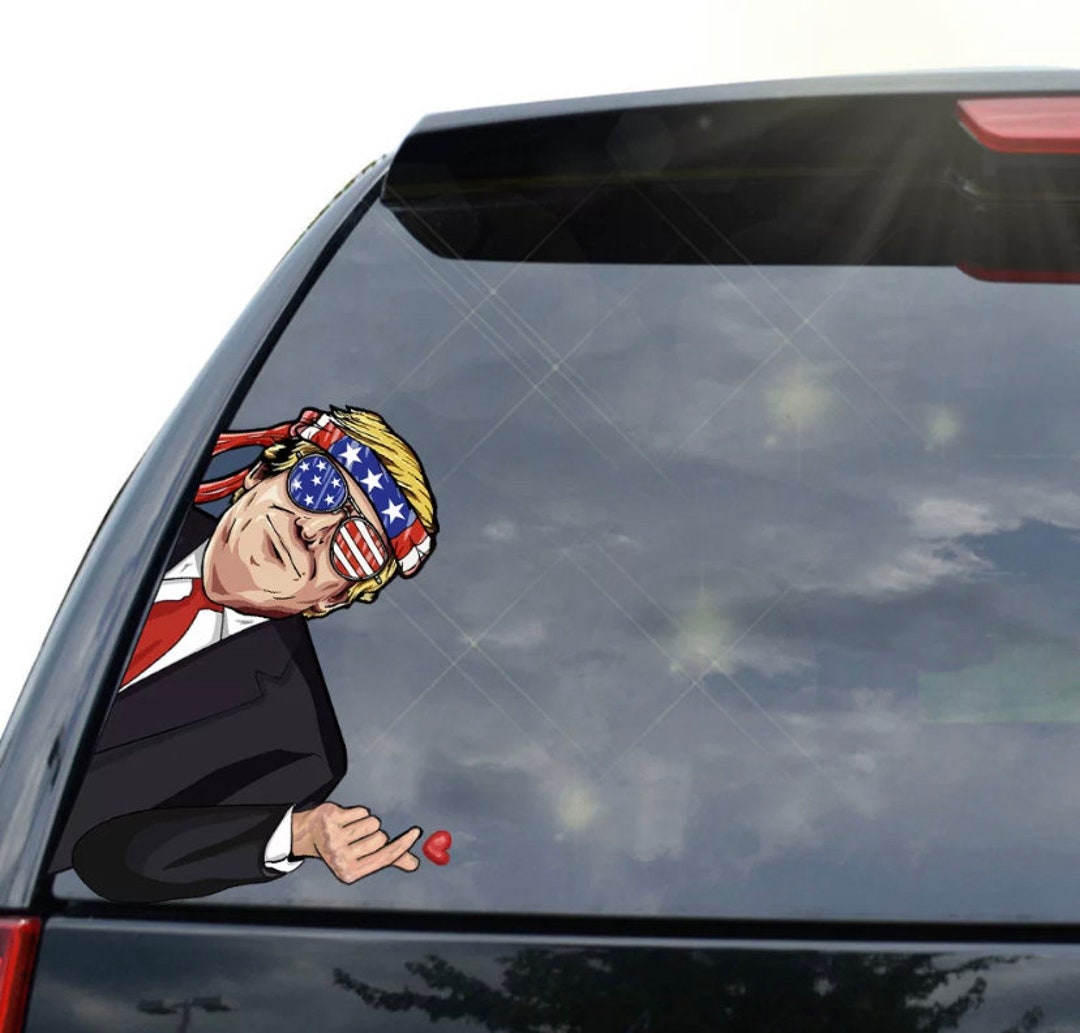 Donald Trump Car Stickers Waterproof - Etsy