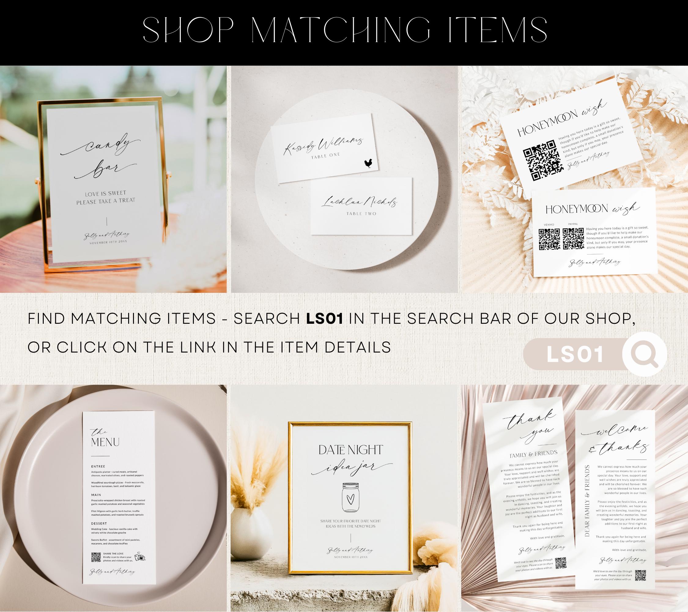 Dessert Bar is Now Closed Sign Wedding Template, Modern Dessert Table ...