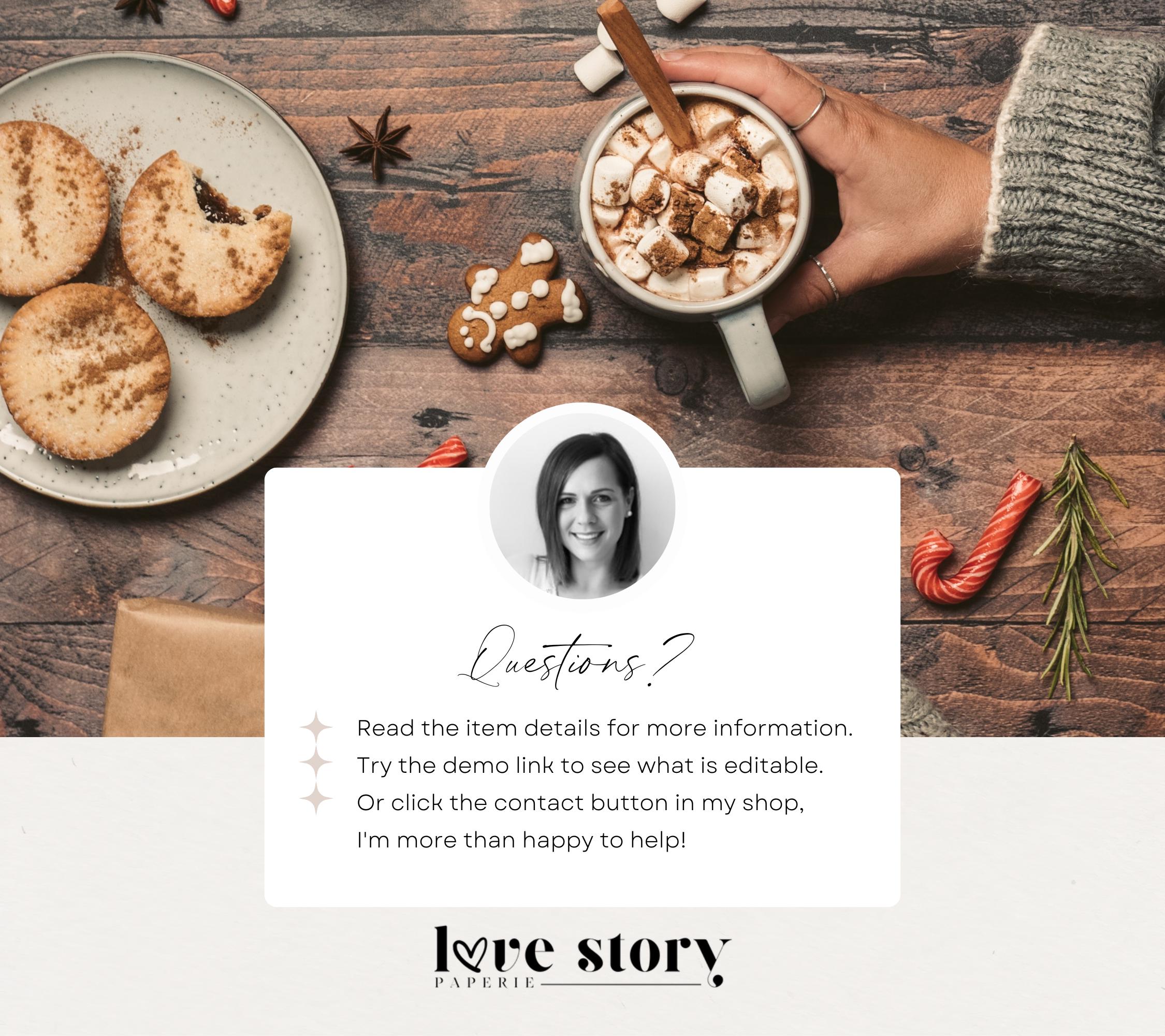 Merry and Married Christmas Arch Photo Card Printable, Modern Newlyweds ...