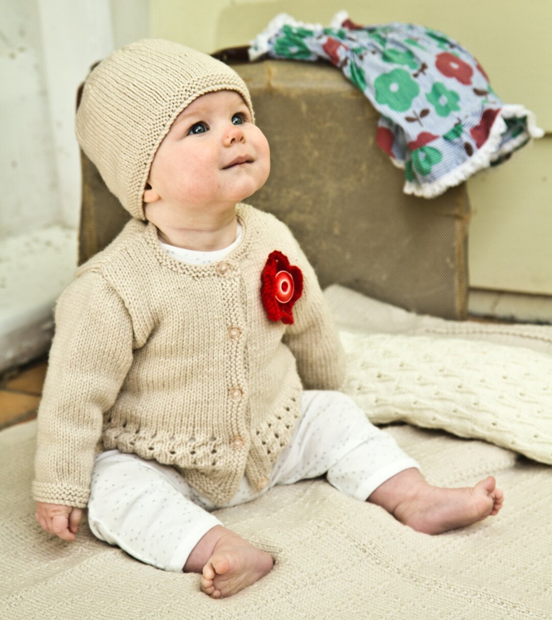 Indiana Cardi and Hat - Baby Cakes by Lisafdesign - Download Now ...