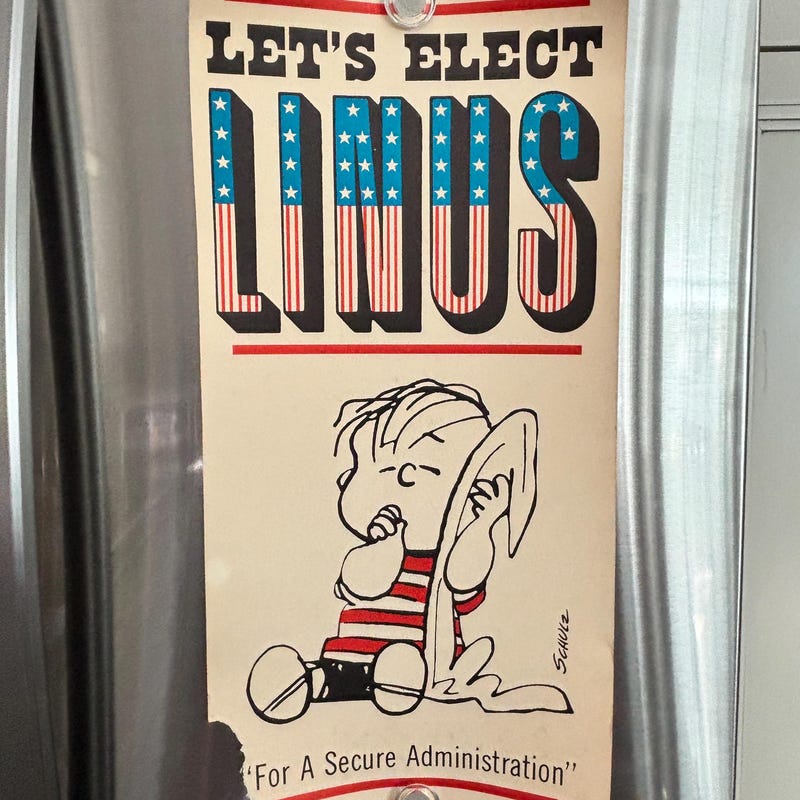 Snoopy for President - Etsy