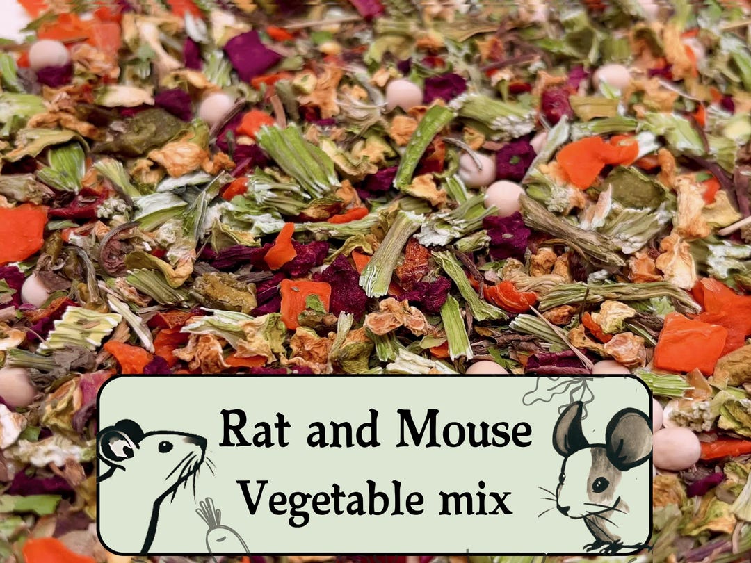 Vegetable Mix for Rats and Mice | 50g & 100g - Etsy