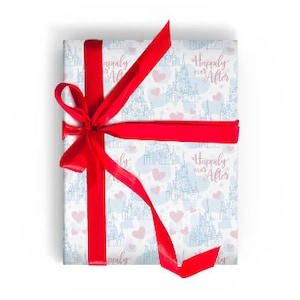 Disney Castle Wrapping Paper Sheets - Set of 3 Sheets- Happily Ever ...