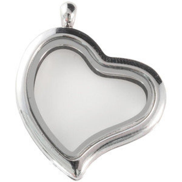 Floating Heart Lockets - Etsy