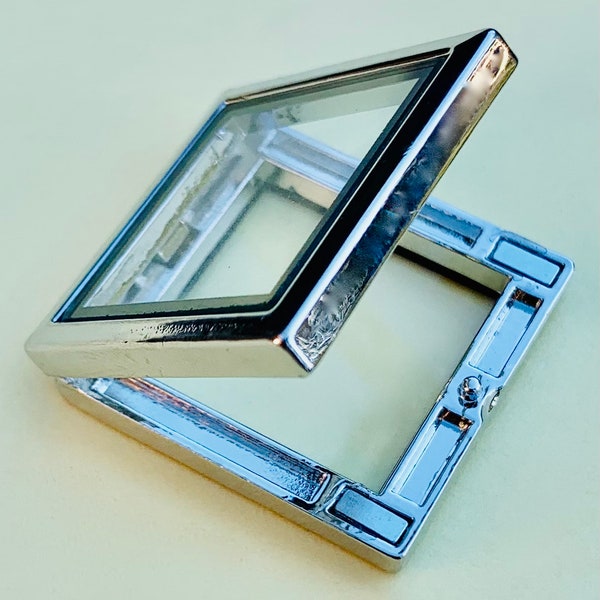 Square Locket - Etsy