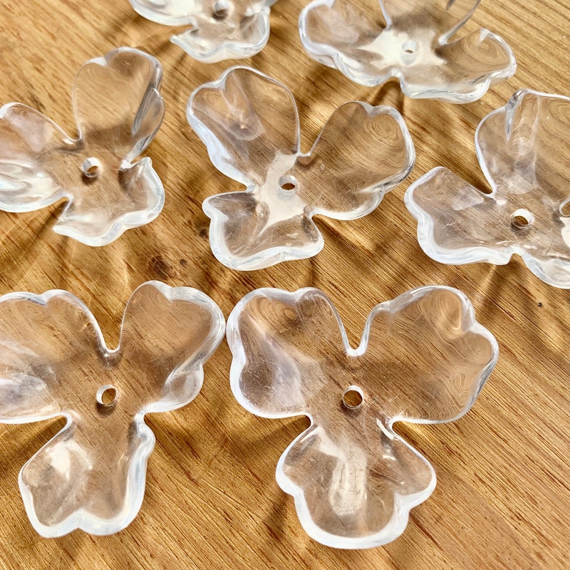 Clear Acrylic Jewelry Parts - Etsy