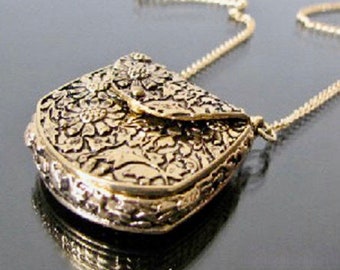 Purse Necklace | Etsy