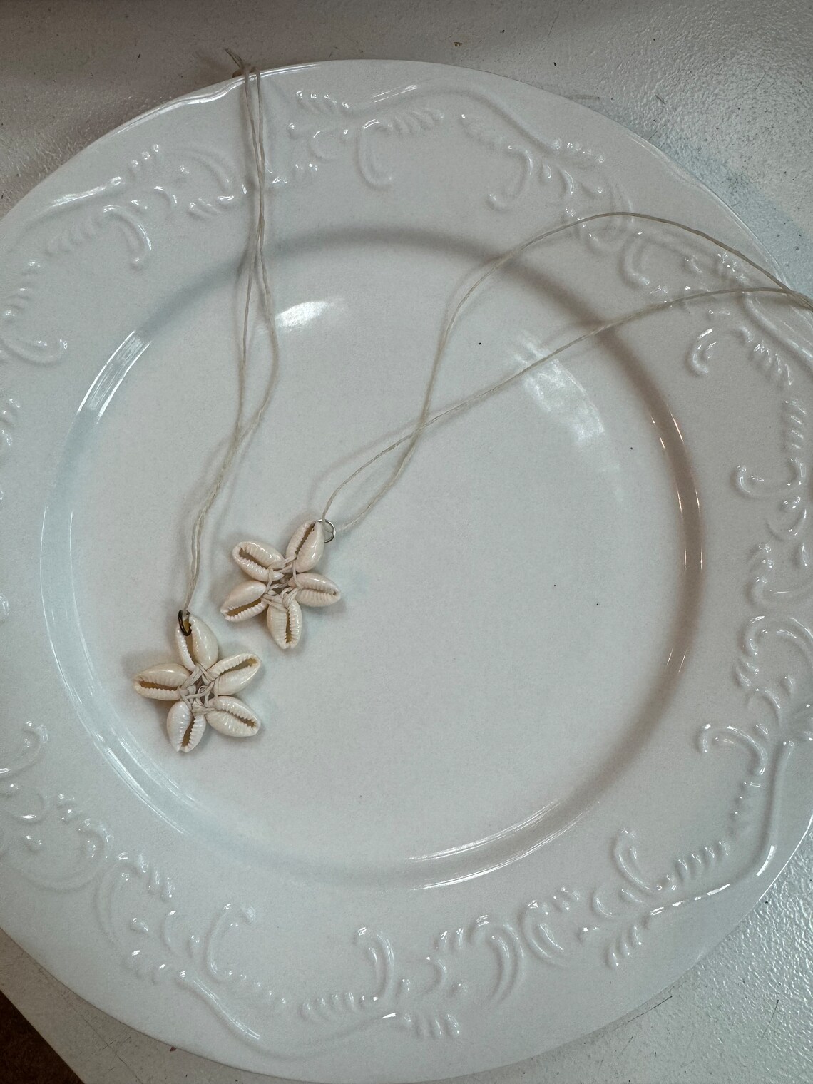 Cowrie Flower Necklace Cowrie Shell Necklace Flower Shell Necklace ...
