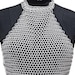 Medieval Aluminum Butted Chainmail Bra With Designer Silver Chain 10 Mm ...