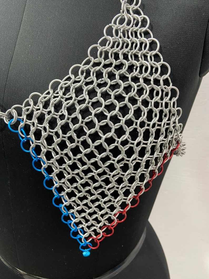 Medieval Fantasy Chainmail Crop Halter Top for Women Body Stylish Bra ...