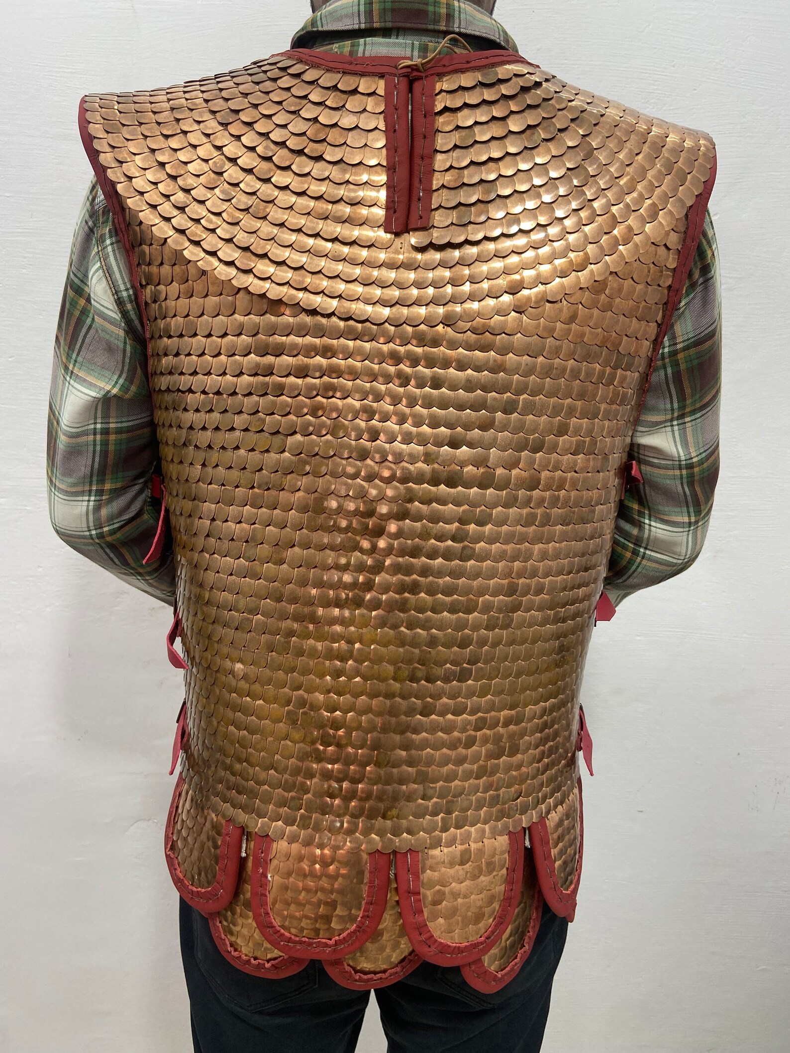 Bronze Scale Squamata scale Armor With Doubler & Double Pteruges Re ...