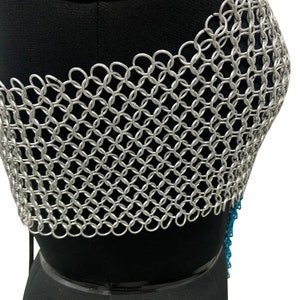 Aluminum Butted Chainmail Halter Top / Bra Made With High Quality ...
