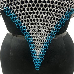 Aluminum Butted Chainmail Halter Top / Bra Made With High Quality ...