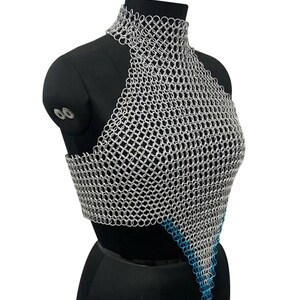 Aluminum Butted Chainmail Halter Top / Bra Made With High Quality ...