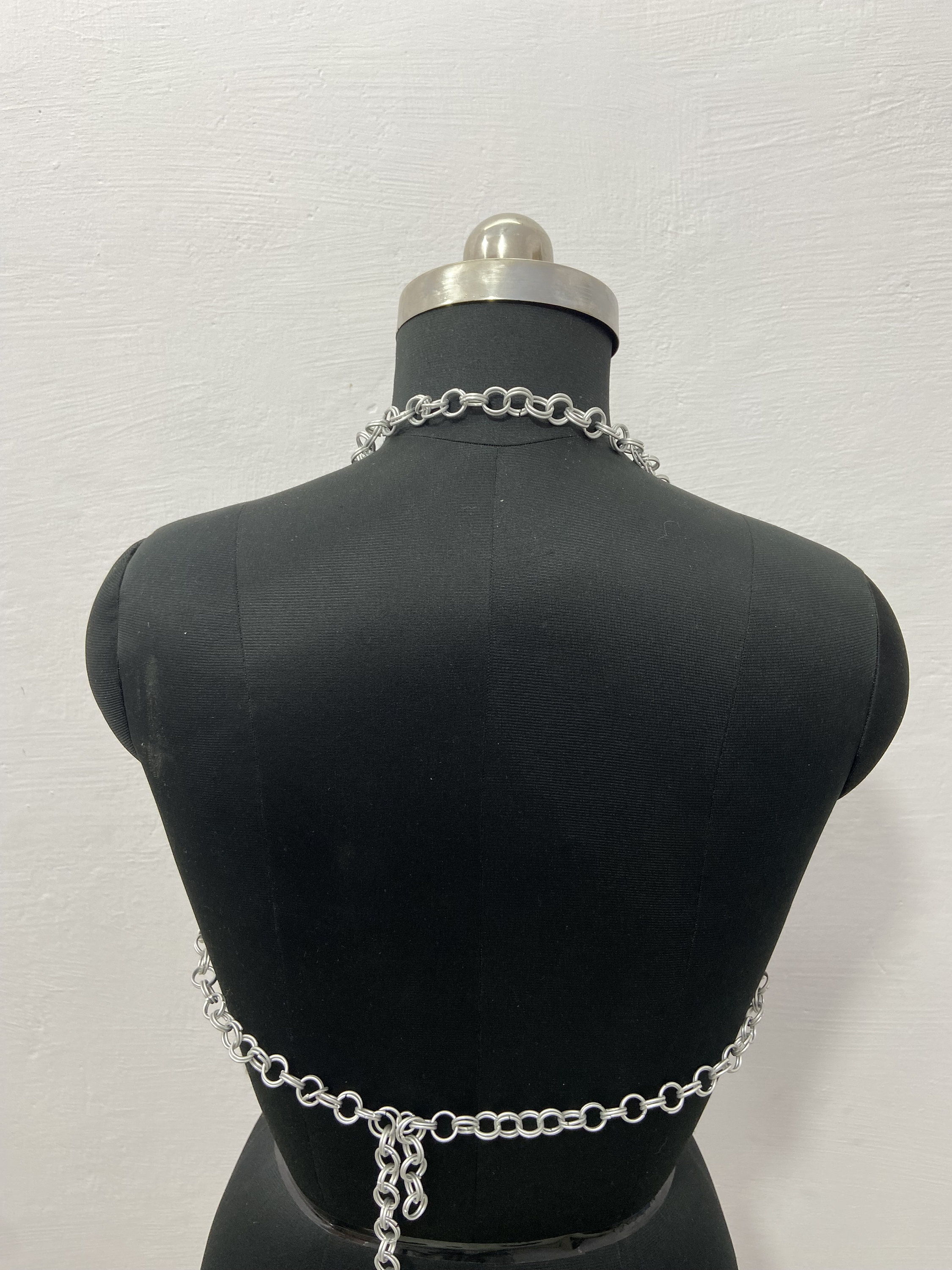 Medieval Fantasy Chainmail Crop Halter Top for Women Body Stylish Bra ...