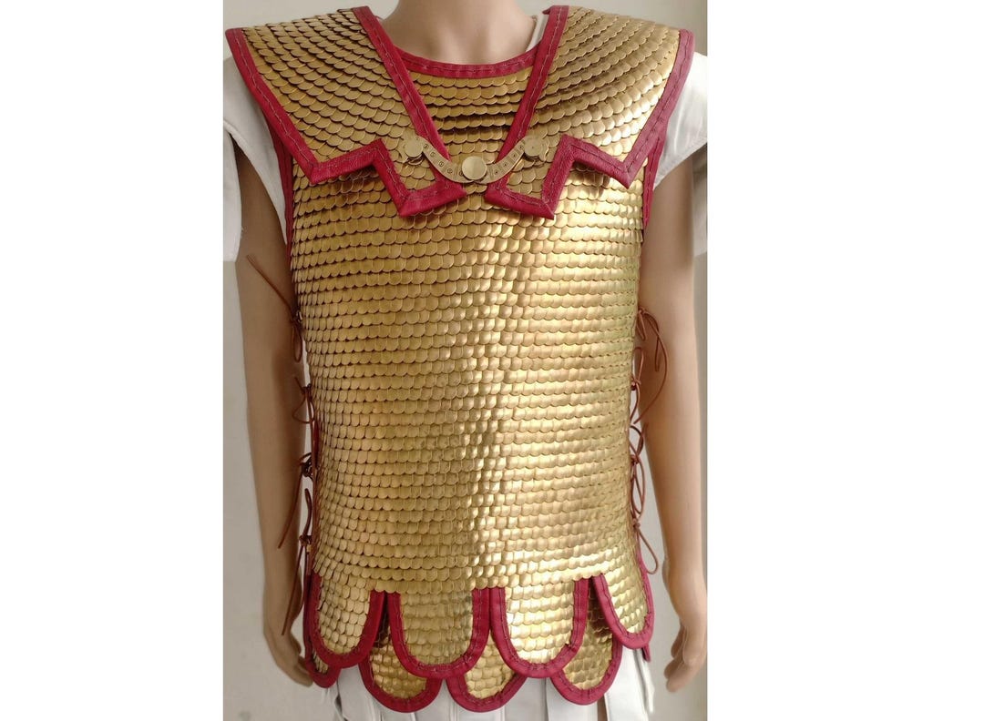 Brass Scale Squamata scale Armor With Doubler & Double Pteruges Re ...