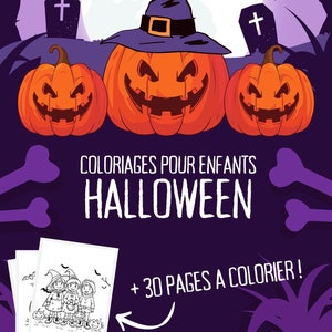 Cahier De Coloriage Spécial Halloween Pour Enfants !! - Etsy