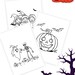 Cahier De Coloriage Spécial Halloween Pour Enfants !! - Etsy
