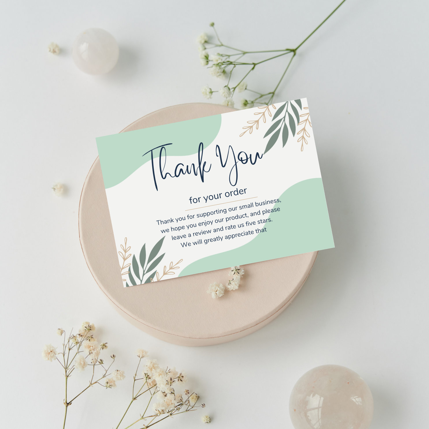 EDITABLE Thank You Cards Template Design Thanks Card Digital Canva ...