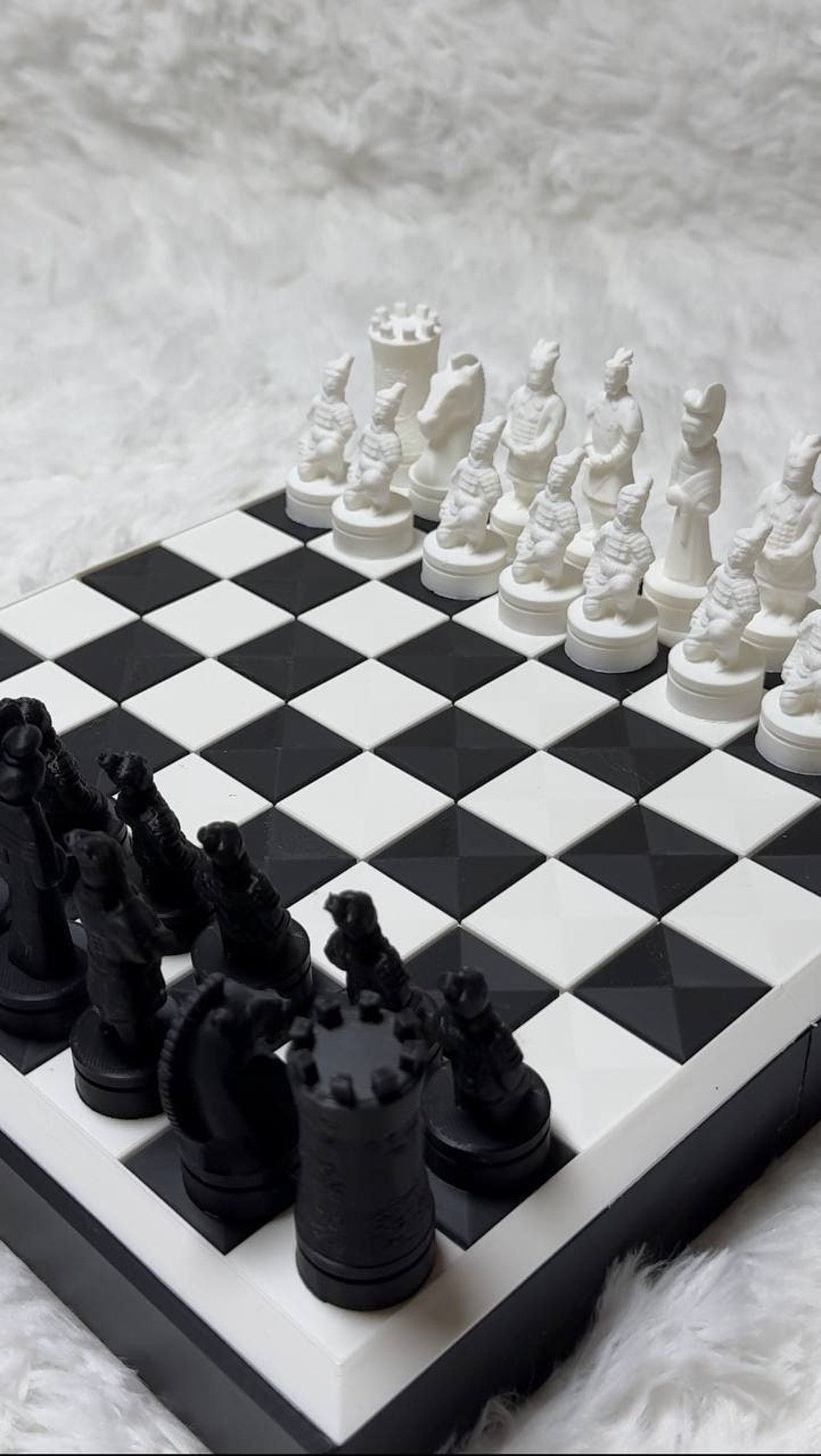 Chinese Chess Set: Unique PLA Matte Design With Storage Drawers - Etsy