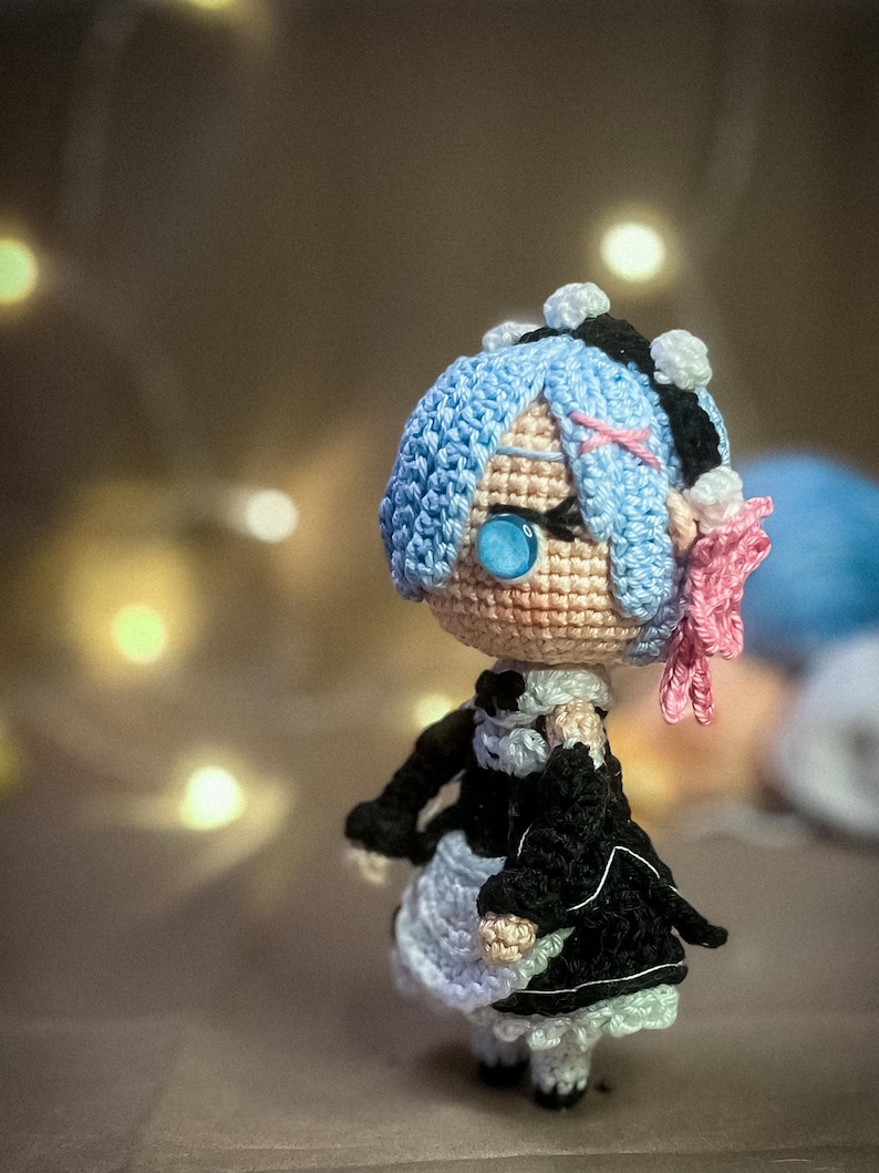 PDF Crochet Pattern | Amigurumi | Anime | Blue Maid - Etsy